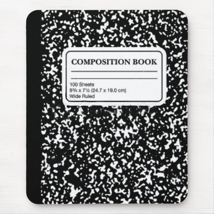 Composition Book/Student-Teacher Mouse Pad | Zazzle