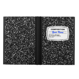 Composition Notebook Customizable iPad Air Case | Zazzle