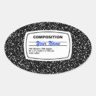 Customizable Composition Notebook Stickers | Zazzle.com