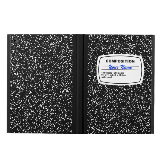 Composition Notebook Customizable Powis iPad Air 2 Case | Zazzle.com