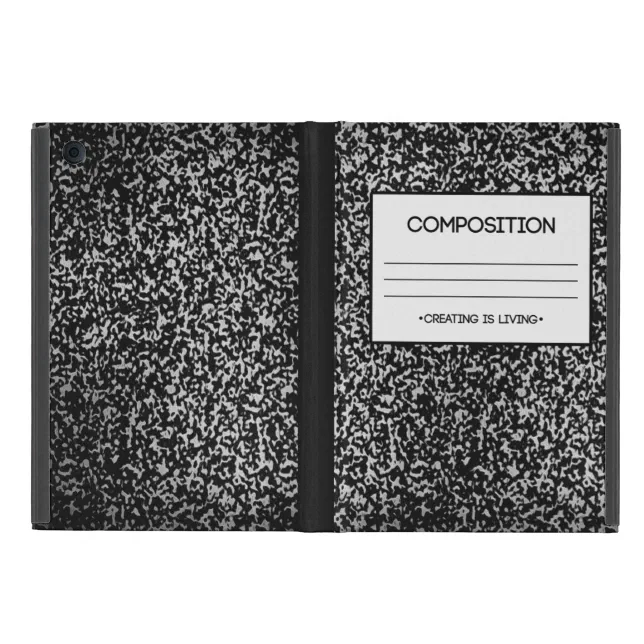 Composition Notebook Design Cover For Ipad Mini | Zazzle