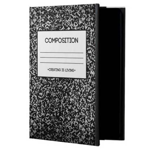 Composition Notebook Design iPad Air Case | Zazzle