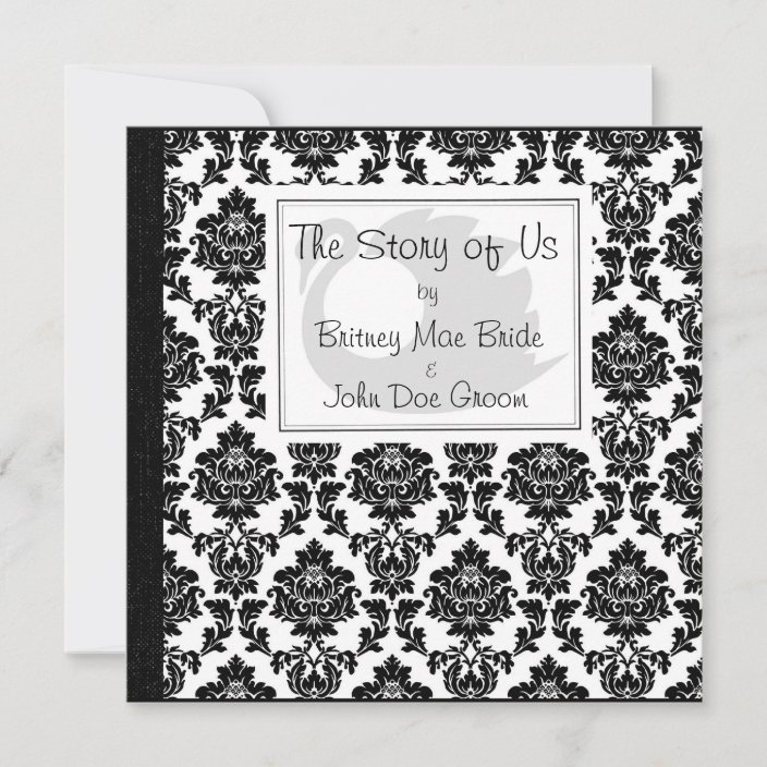 Composition Notebook Wedding Invitations | Zazzle.com