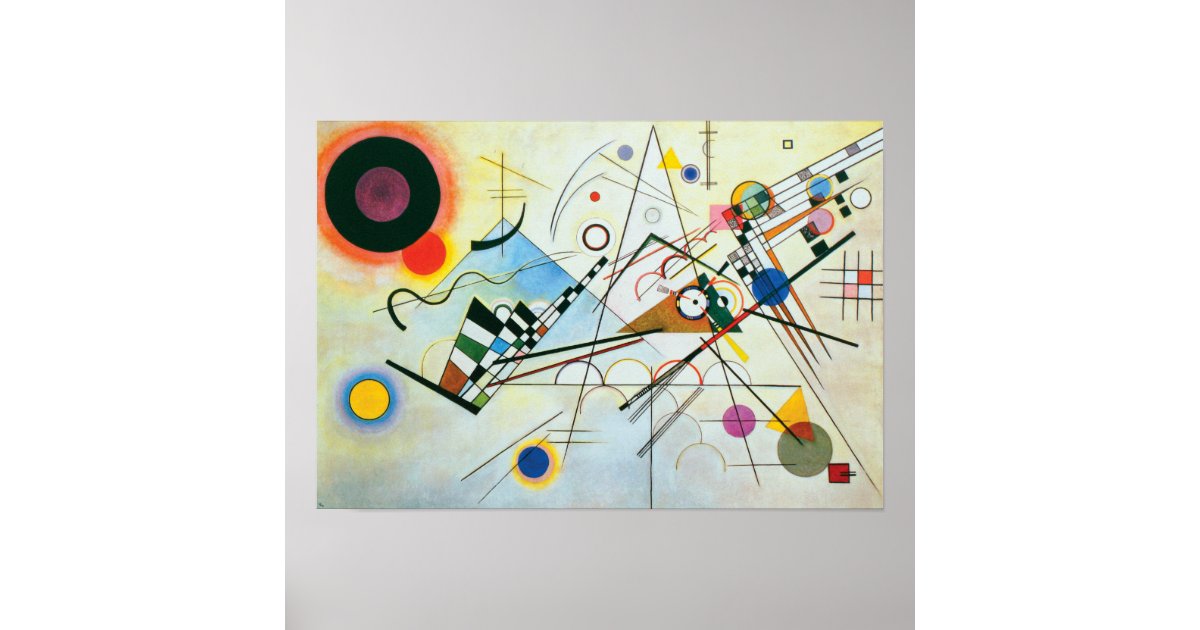 Composition VIII by Wassily Kandinsky Poster | Zazzle