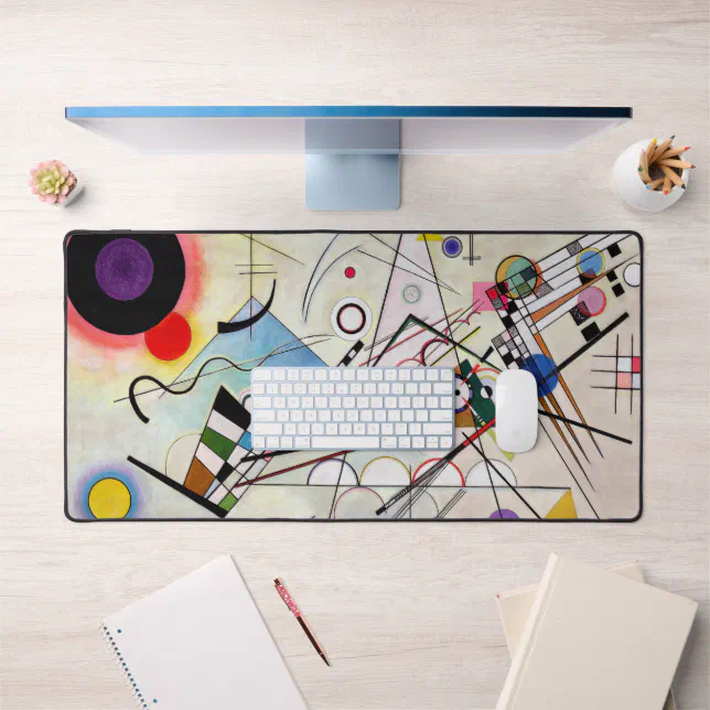 Composition VIII, Wassily Kandinsky Desk Mat | Zazzle