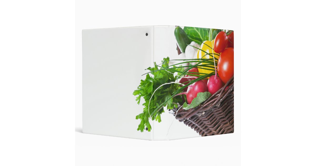 Composition With Raw Vegetables Binder | Zazzle