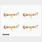 Compost Sticker | Zazzle