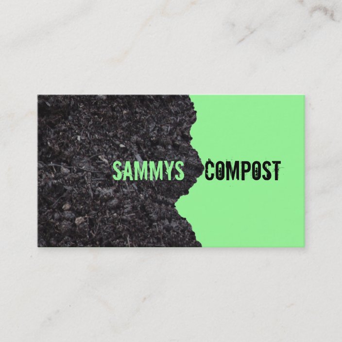 Composting business cards | Zazzle.com