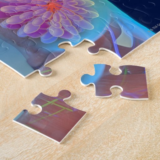 Computer artwork representing breast cancer, jigsaw puzzle | Zazzle