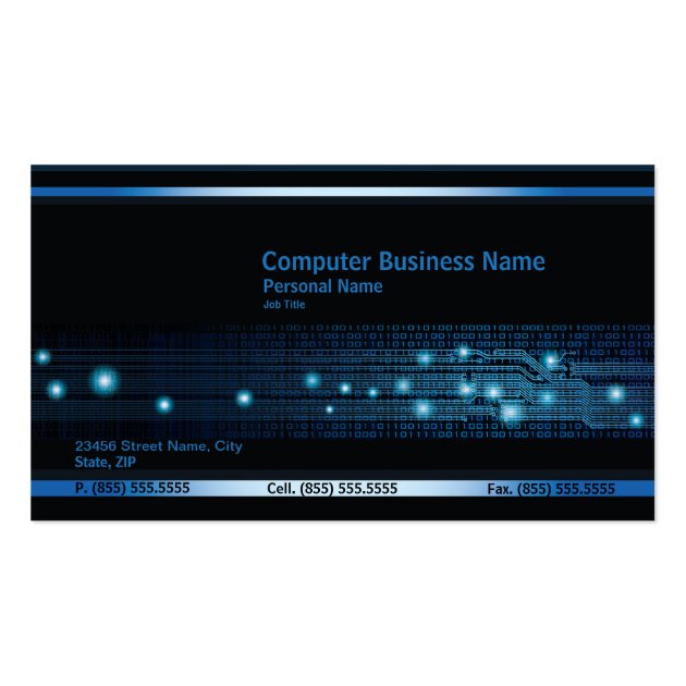 Computer Business Business Card