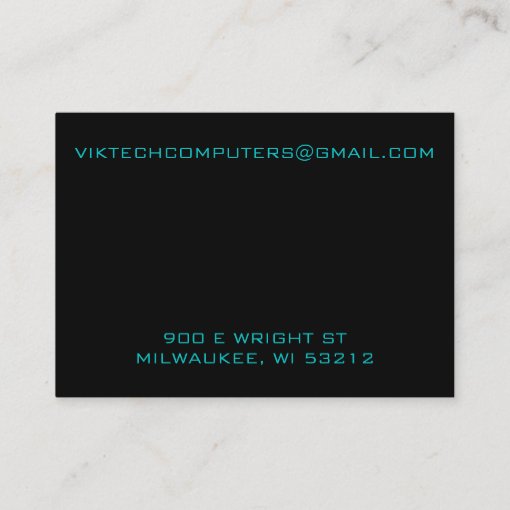 Computer Business Card | Zazzle