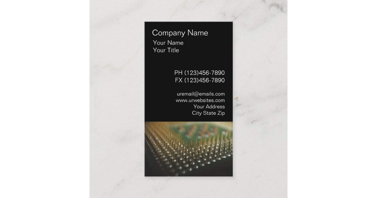 Computer Business Cards | Zazzle