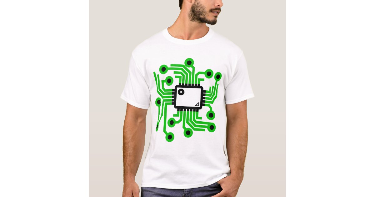 Computer Chip T-Shirt | Zazzle