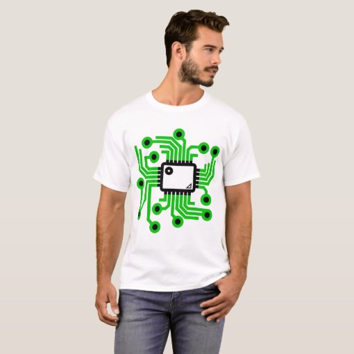 Computer Chip T-Shirt | Zazzle