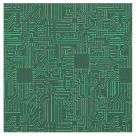 Circuit board background fabric | Zazzle