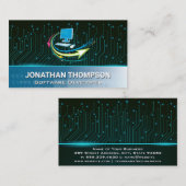 Computer | Coding | Circuit Board Business Card | Zazzle