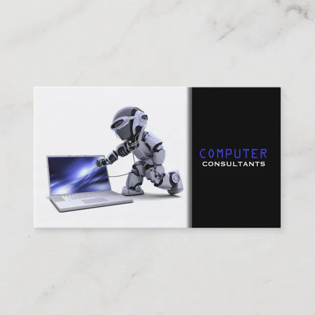Computer Consultants Business Card | Zazzle