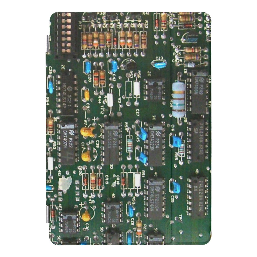 Computer Electronics Printed Circuit Board Image iPad Pro Cover | Zazzle
