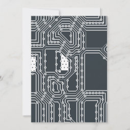 Computer Geek Birthday Party Invitation | Zazzle