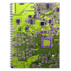 Circuit board, computer motherboard note pad notebook | Zazzle.com