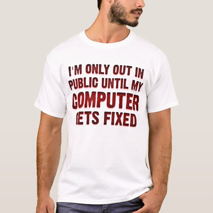 Computer Geek Gamer Funny Shirt | Zazzle.com
