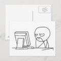 Computer Guy Meme‏ - Postcard | Zazzle