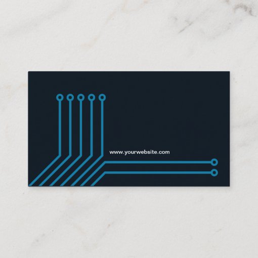 Computer Hardware Technician business card | Zazzle
