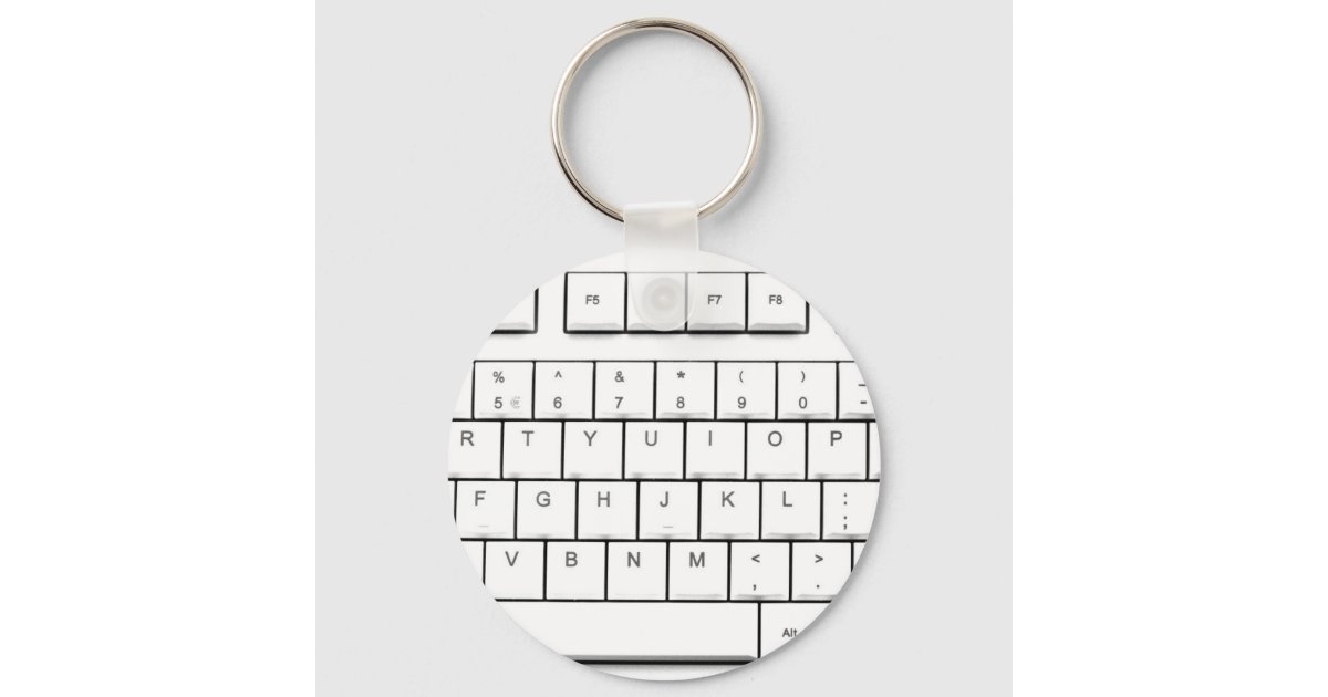 computer keyboard keychain | Zazzle