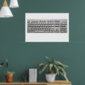 computer keyboard poster | Zazzle