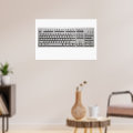 computer keyboard poster | Zazzle