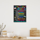 Computer Lab Rainbow Poster | Zazzle