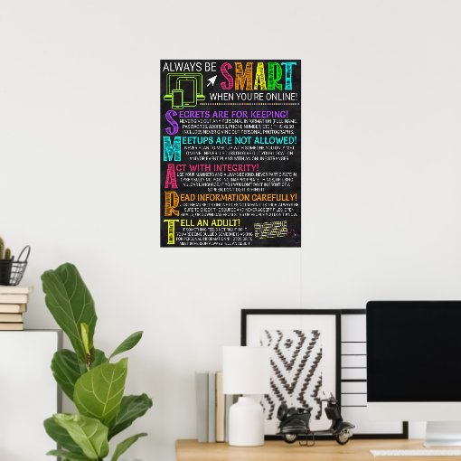 Computer Lab Rules Poster | Zazzle