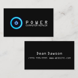Computer, Laptop, PC Repair Business Card | Zazzle