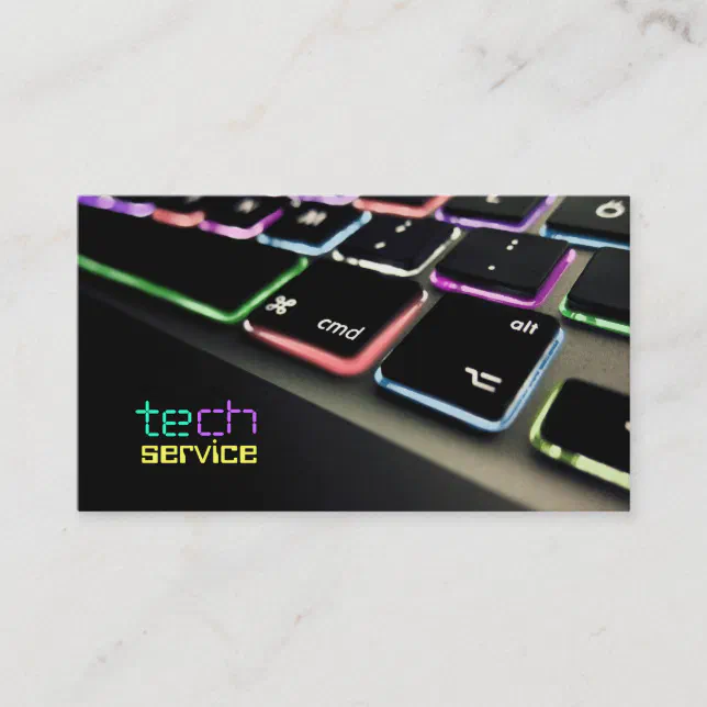 Computer, Laptop, PC, Repair, Business Card | Zazzle