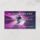 Computer Logo Business Card | Zazzle