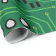 Computer Nerd Circuit Board CPU Wrapping Paper | Zazzle