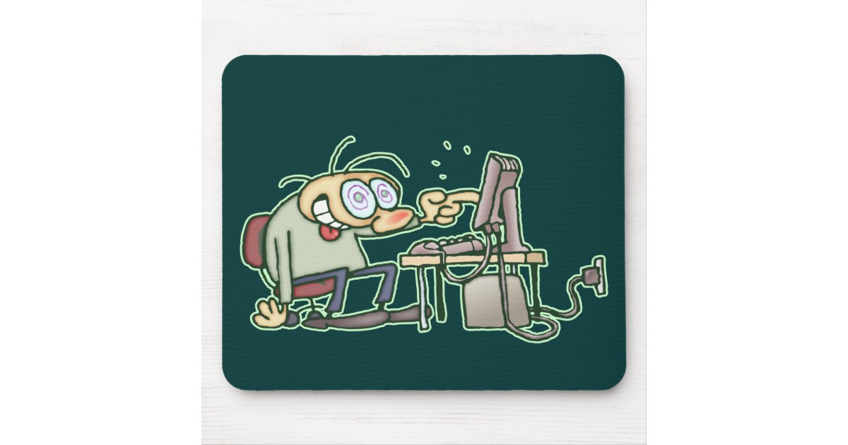 Computer Nerd Mouse Pad | Zazzle