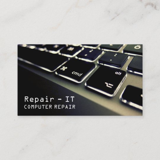 Computer, PC, Electronics Repair Business Card | Zazzle.com