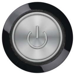 Computer Power Button Theme USB Charging Station | Zazzle