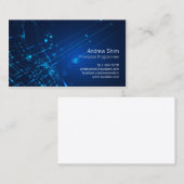Computer Programmer Business Card Light Circuits | Zazzle