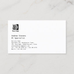 Computer Programmer Technical Circuits Cutaway Business Card | Zazzle