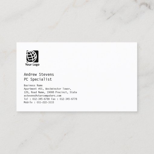 Computer Programmer Technical Circuits Cutaway Business Card | Zazzle