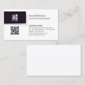 Computer Programmer Technical Skills Business Card | Zazzle