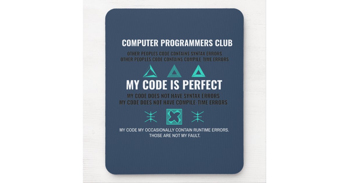 computer programmers club mouse pad | Zazzle