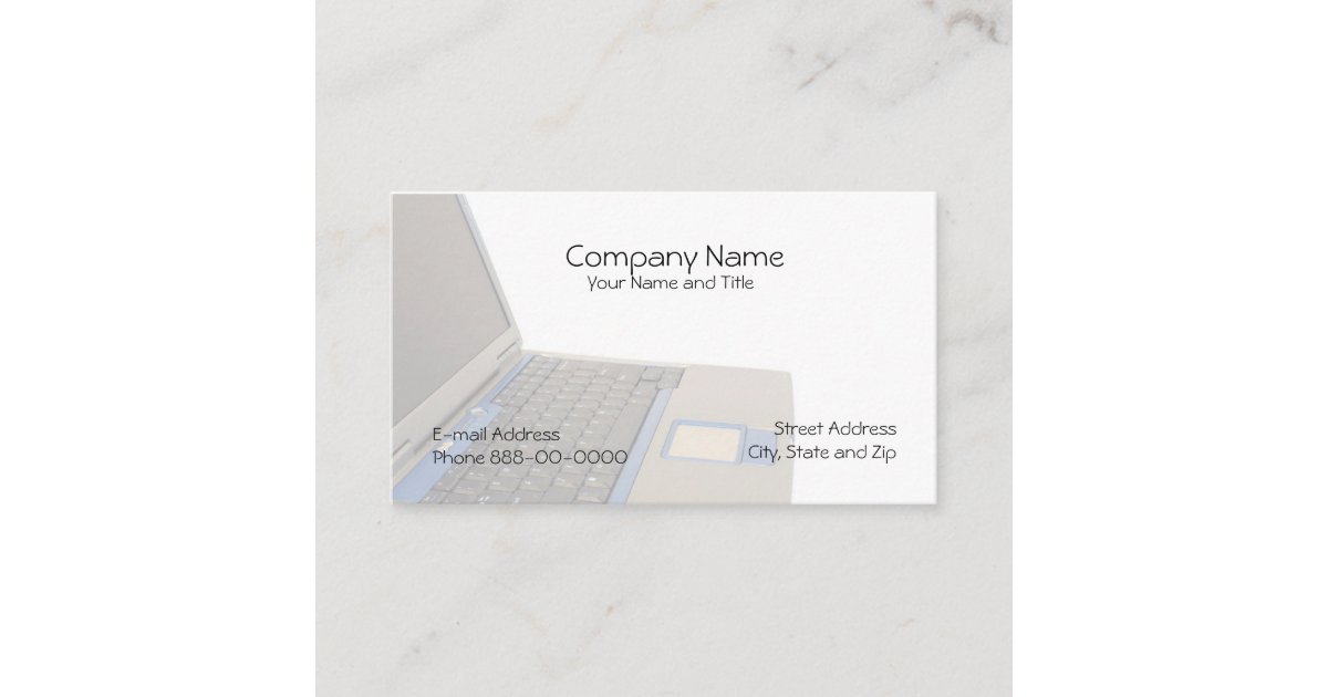 Computer Repair Business Card | Zazzle