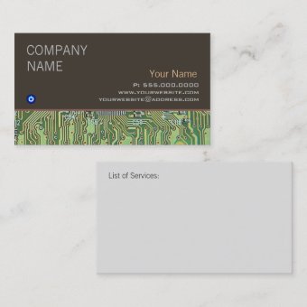 Computer Repair Business Card | Zazzle