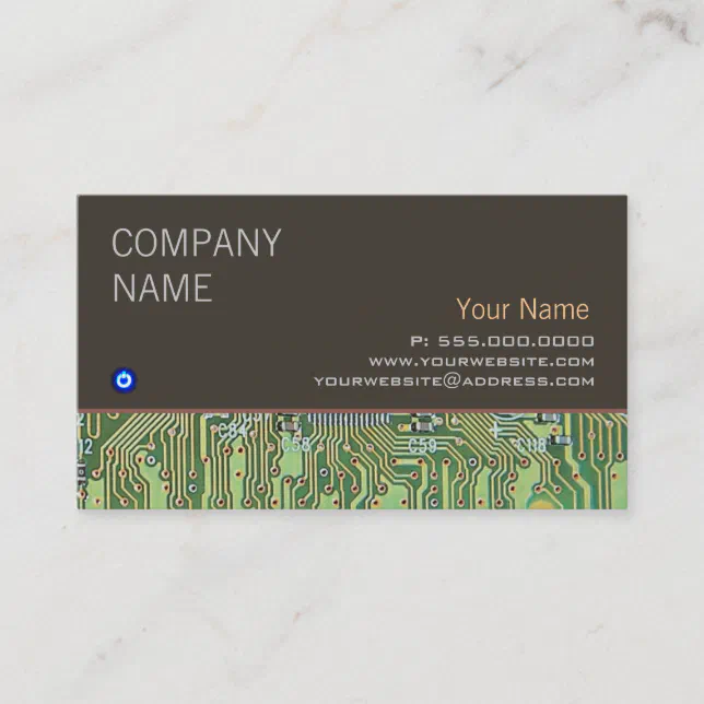 Computer Repair Business Card | Zazzle