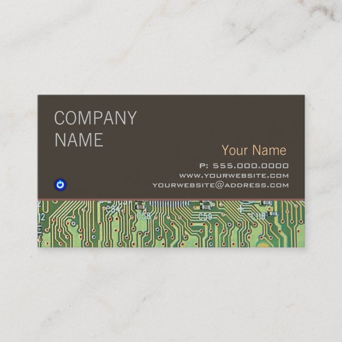 Computer Repair Business Card | Zazzle.com