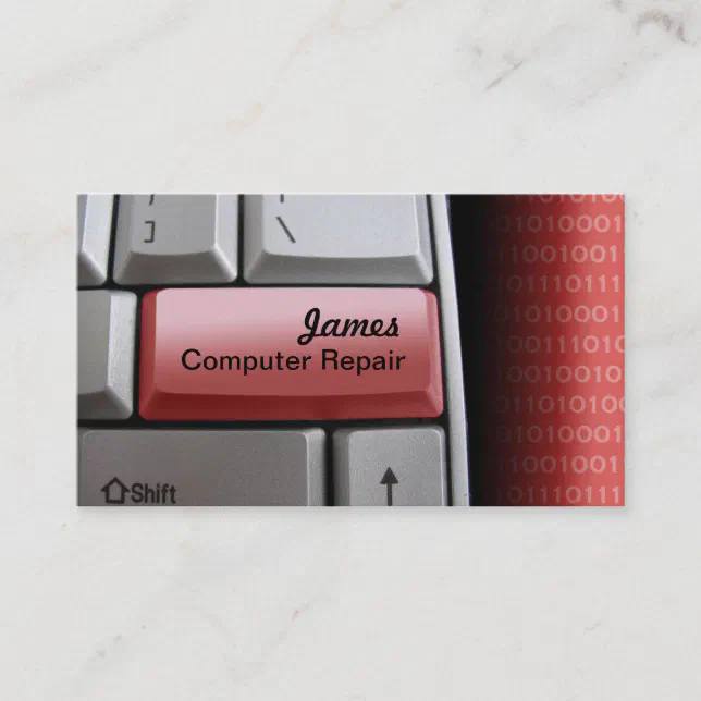 Computer Repair Business Cards | Zazzle