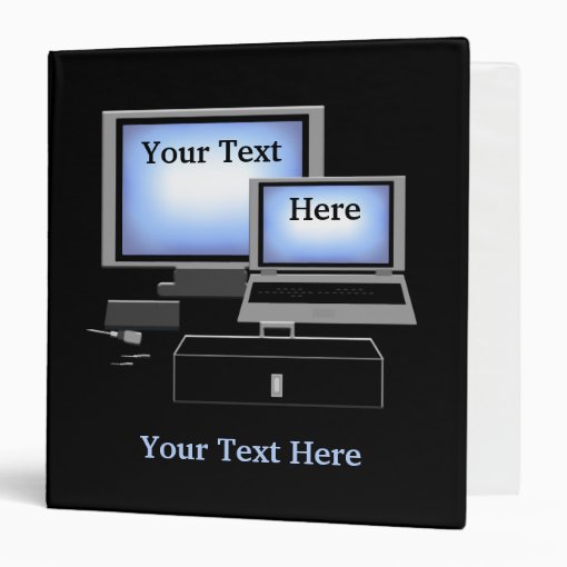 Computer Repair Service Binder | Zazzle